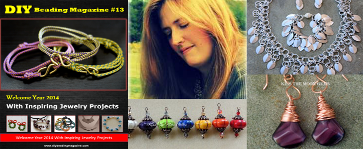 Online Jewelry Making Newsletter: Catherine Voss of Kiss The Moon Gems