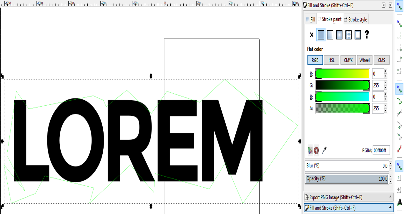 Efek text shatter Menggunakan Inkscape ~ JEDER TUTS
