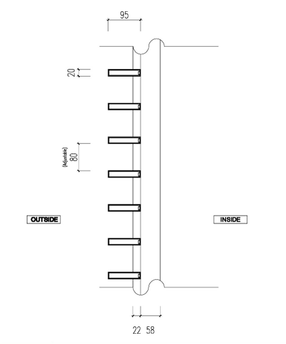 Space Products Sdn Bhd: Series 7 - 720 Box Louvers and Metal Lattice