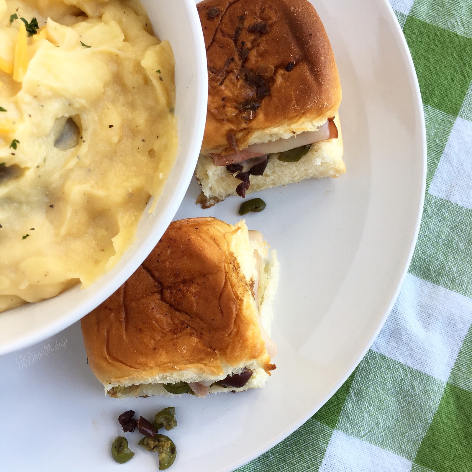 RD Tip of the Day : Muffuletta Sliders