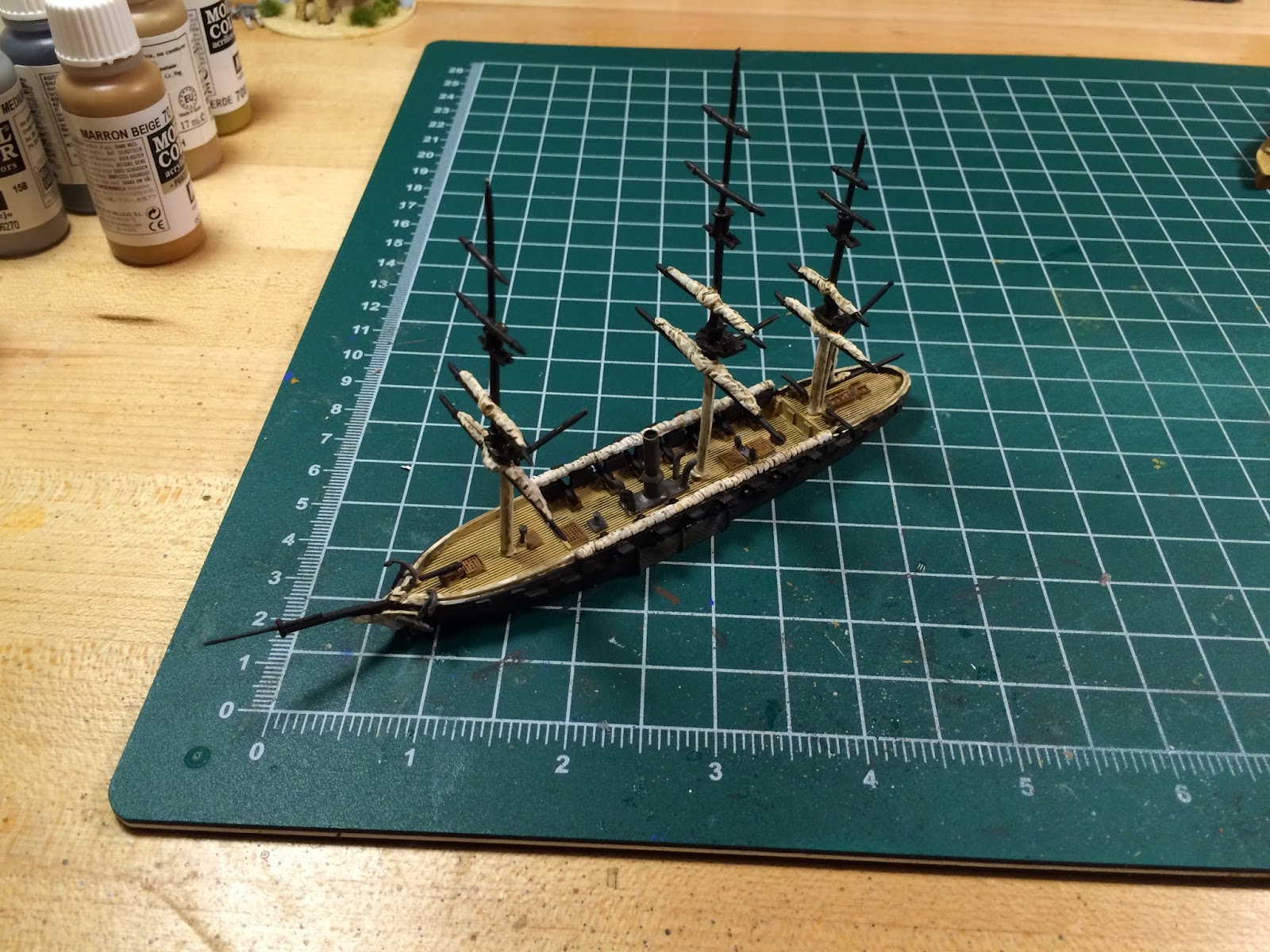 The Analogue Hobbies Painting Challenge: From MilesR - 1/600 Scale ACW ...