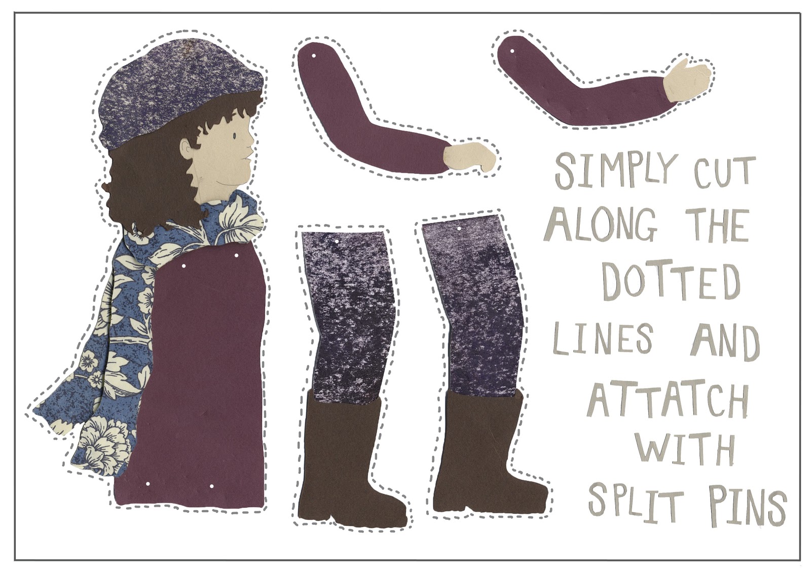 Sarah Minshall Illustration Research Project: Split Pin Dolls