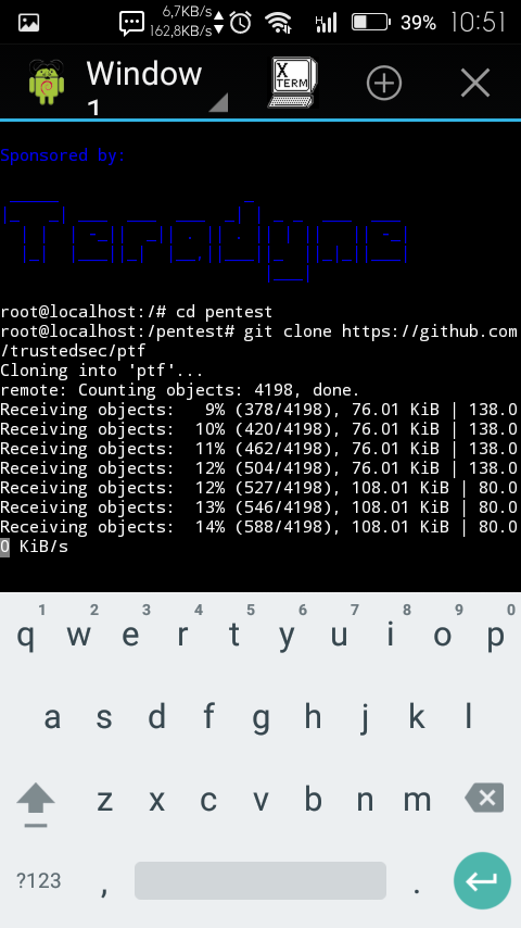 Install Tool Pentest "Kali Linux dan Kawan-Kawannya" Di Android