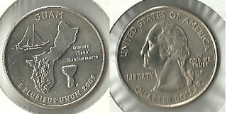 USA 1/4 DOLLAR - GUAM | numizmatikagal-worldcoins