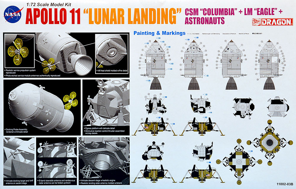 Apollo Space Capsule Paint Scheme