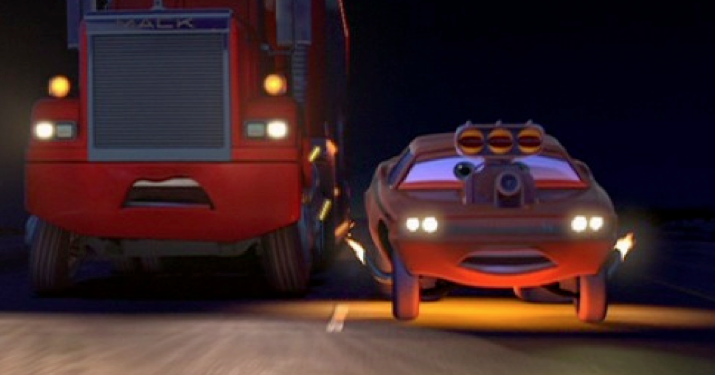 Dan the Pixar Fan: Cars: Snot Rod with Flames