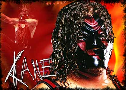 WORLD WRESTLING ENTERTAINMENT: Kane mask wallpaper