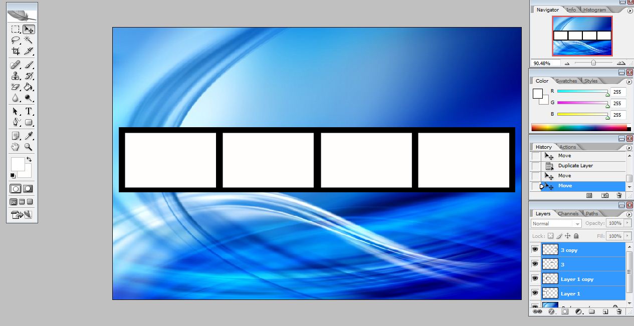 Film Roll Effect Using Photoshop | Create A Movie Roll With Your Photos ...
