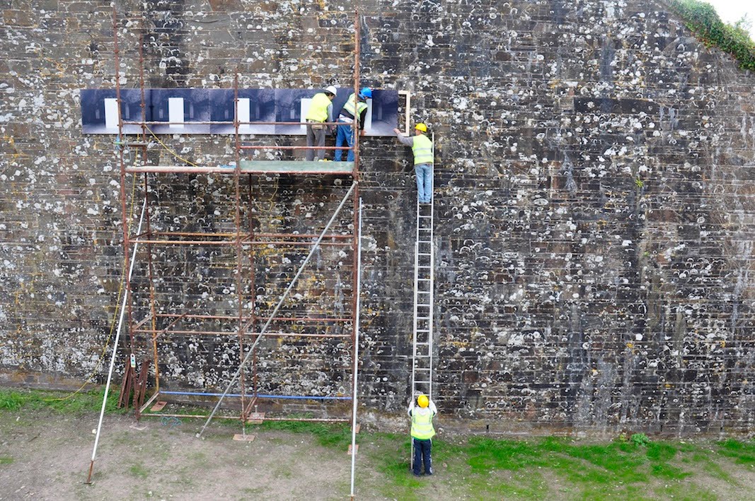 Roseanne Lynch Art: Installing Document II - Camden Fort, Crosshaven