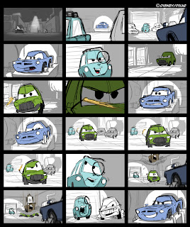 Toon Baboon: The Art of Adrian Ropp: Cars 2: The Video Game Storyboards