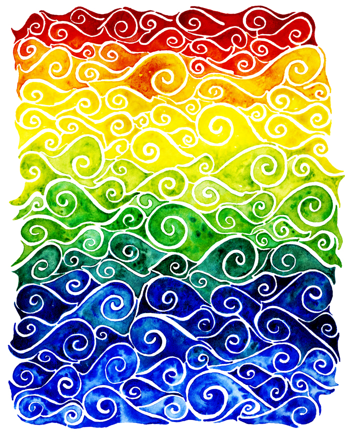 dawn bevins design blog: Water - Illustration Friday & Doodle Olympics ...