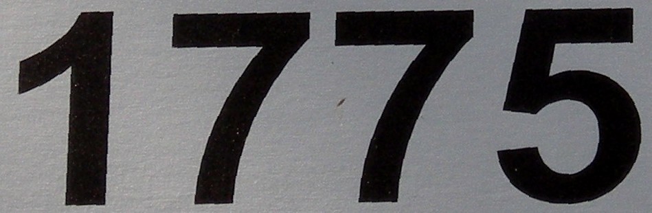 NumberADay: 1775