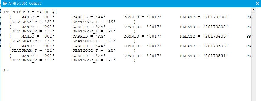 Sap Abap Central Abap Debugger Enhancement Or How To Speed Up Your Test Data Creation Process