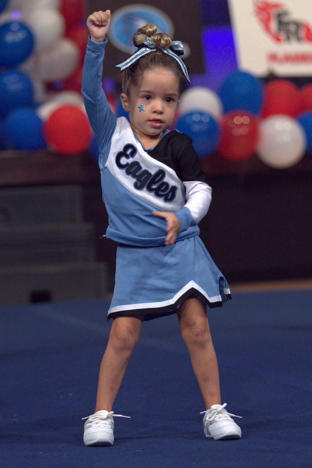 Victoria's Blessings: Sabrina's First Cheer Competition