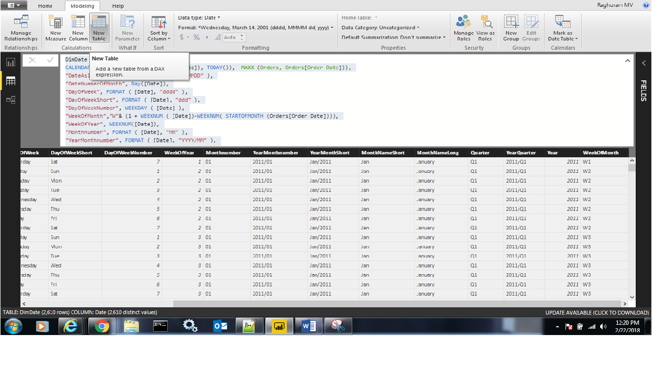 DW-BIAnalytics: ADDCOLUMNS Function in DAX DW-BIAnalytics: ADDCOLUMNS Function in DAX