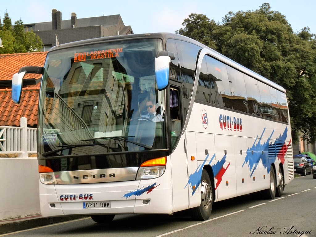 Autobuses de Bizkaia: Setra S-417 HDH de Guti-Bus