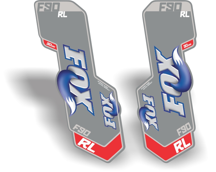 designstickers: Adesivo suspensão Fox - RL
