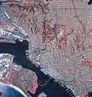 Atlas Guide to Unknown Maps: Infrared Aerial Photo