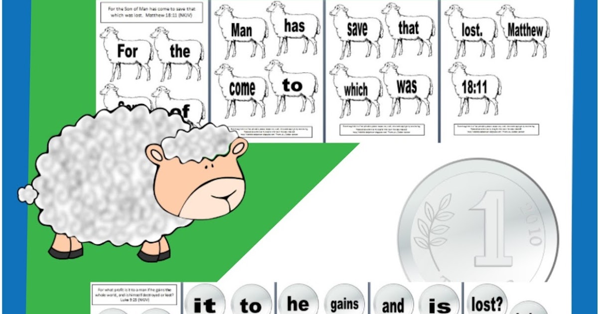 Bible Fun For Kids: Parable of the Lost Sheep & Lost Coin