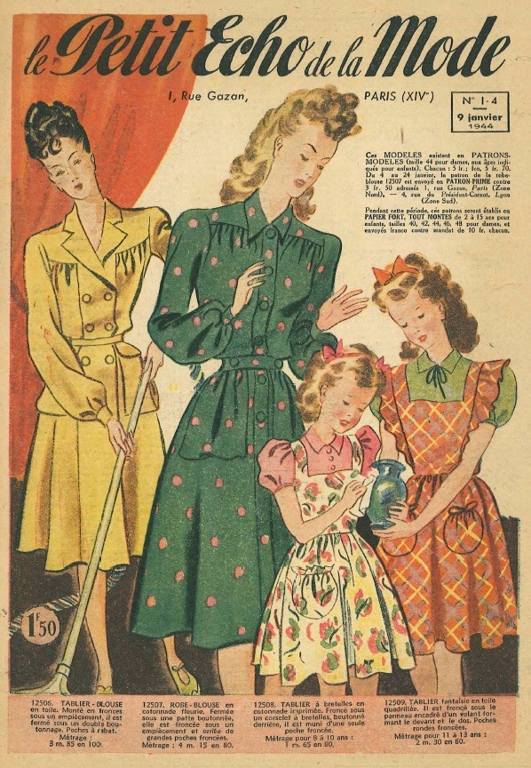 Cour Carrée: Mode et vie quotidienne sous l'Occupation: "Le Petit Echo ...