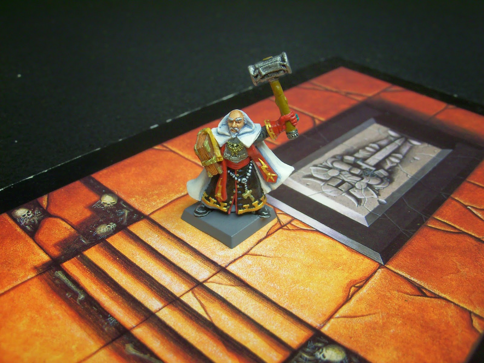 Adventures In Miniature Gaming: Warhammer Quest Painted Warrior Priest ...