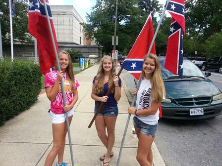 The Virginia Flaggers: A Beautiful August Day for Flagging