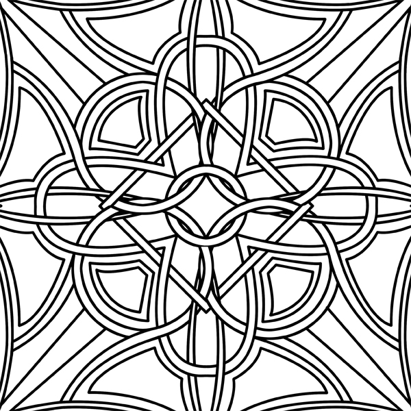 Symmetrical #12 - Coloring Book Walkthrough