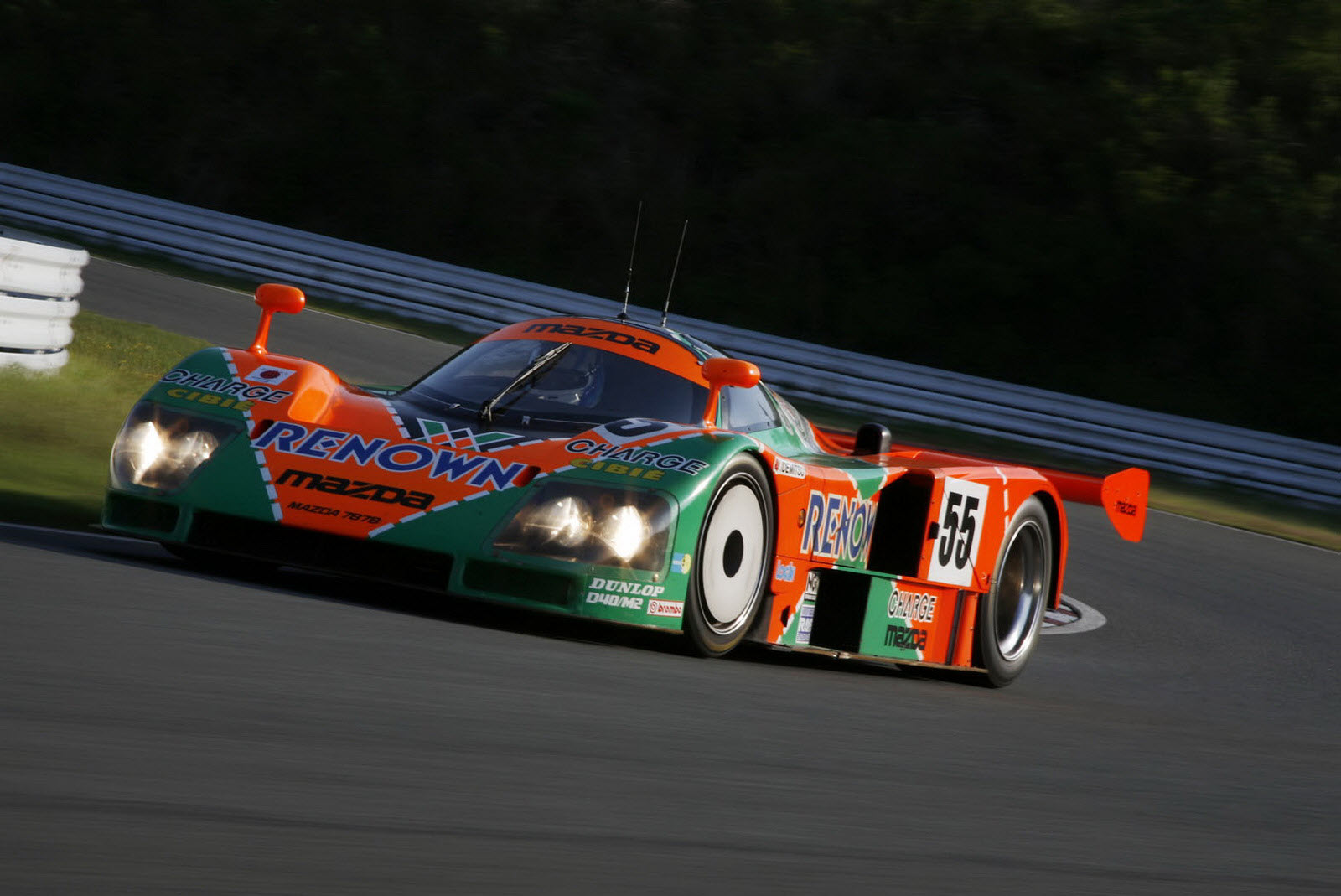 Mazda 787B 1991 Winning car returns to le mans after 20 years