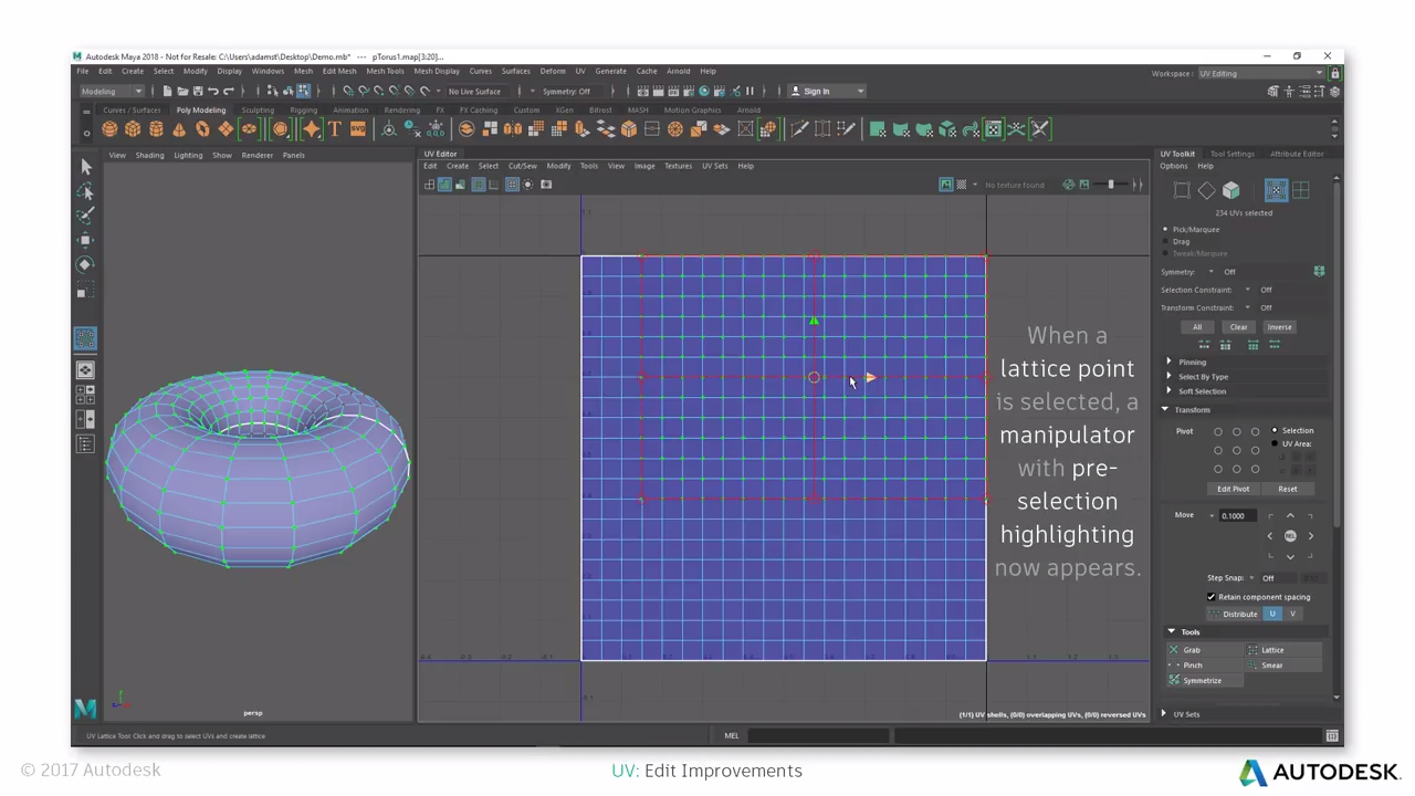 Maya 2018 Review | UV Editing Improvements | Computer Graphics Daily News