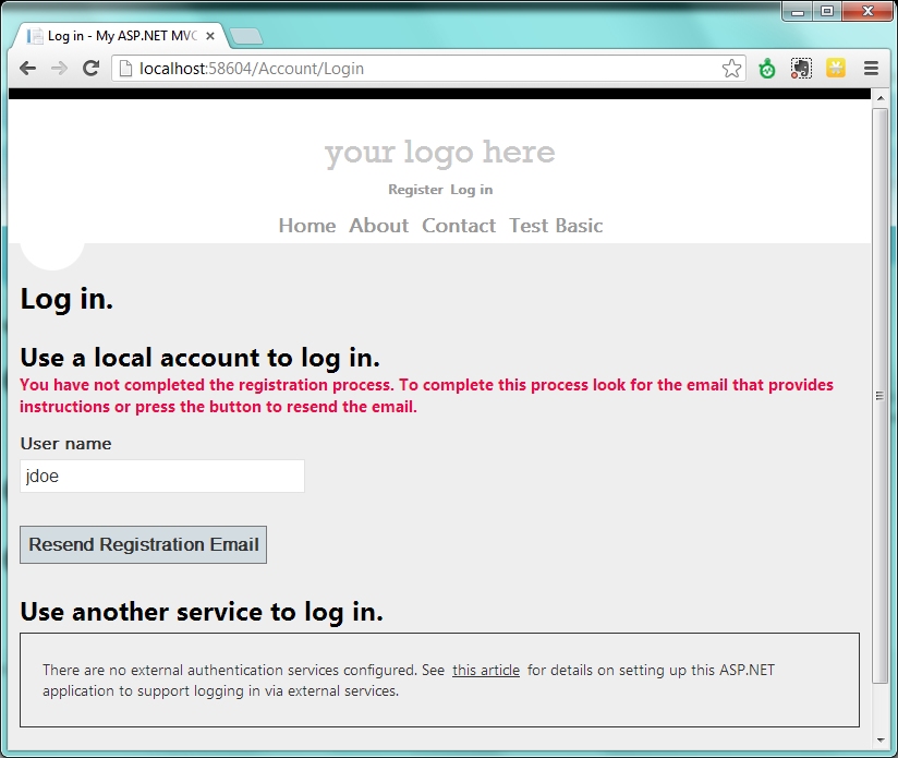 Retrieving Confirmation Token in SimpleMembership