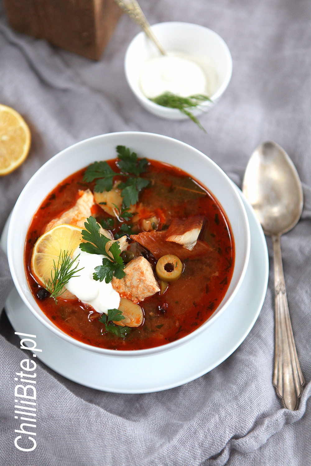 ChilliBite.pl - motywuje do gotowania!: Solianka rybna - zupa ...