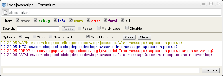 Logging En Javascript Con Log4javascript El Blog De Picodev 9446