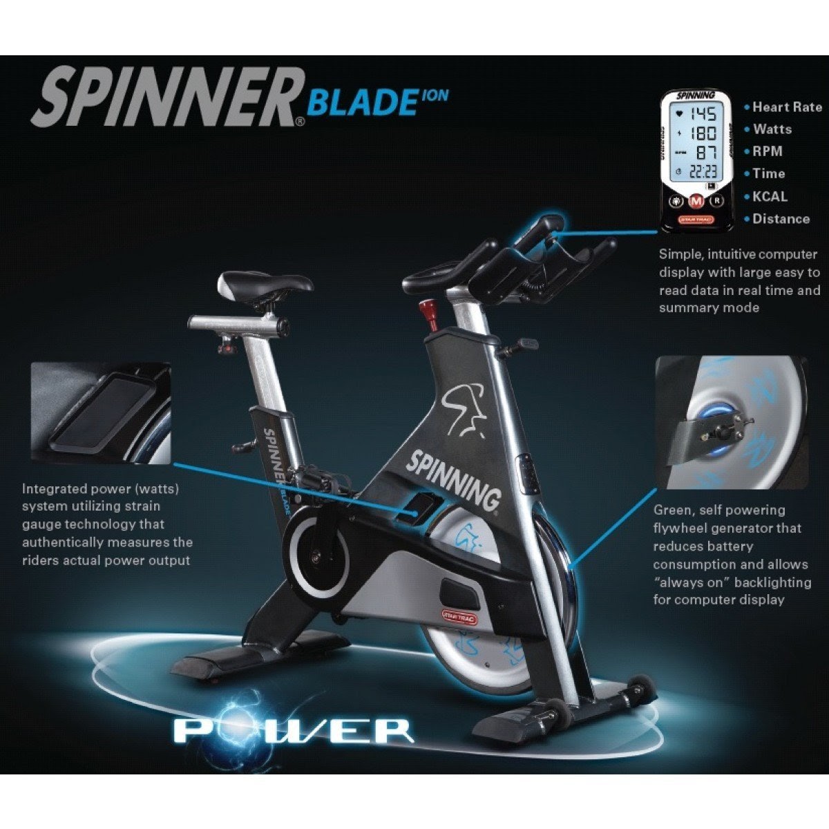 Exercise Bike Zone: Star Trac Spinner Blade ION Indoor Cycling Bike, Review