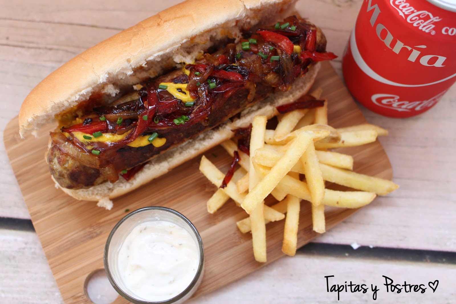 Tapitas y Postres: Burger-Dog