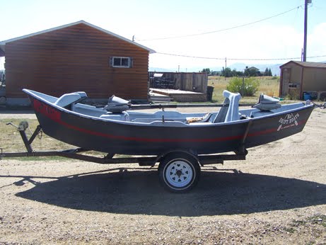 Wyoming Fly Fisher: RO drift boat FOR SALE