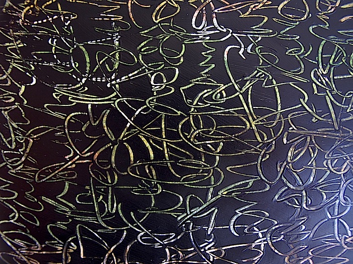 low fired: sgraffito