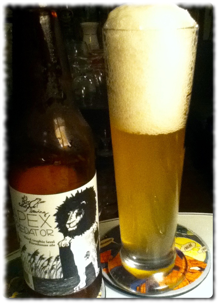 The Bitter Nib: Off Color Apex Predator Third Tropical Level Farmhouse Ale