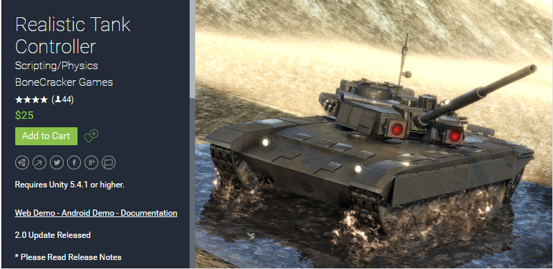 Realistic Tank Controller Unity3D - FreeCodeAZ - Share source code ...