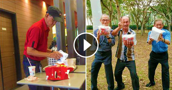 Senior Citizen Who Works As A Service Crew In Mc Donald's Goes Viral