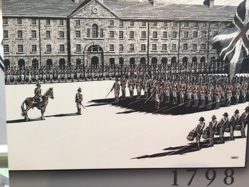 The Wandering Soldier : Collins Barracks, Dublin