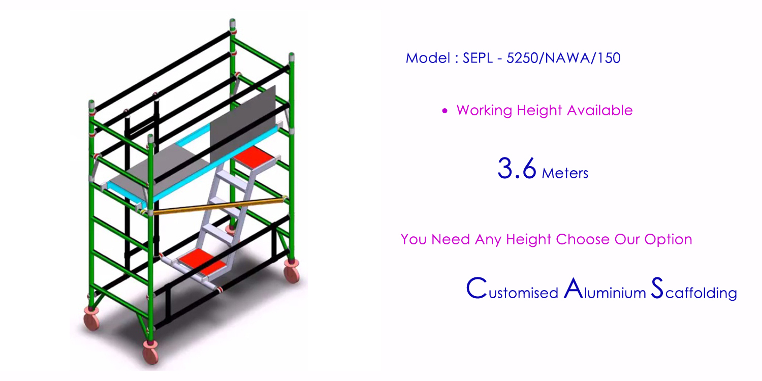 Sendhamarai Engineering - Aluminium Scaffolding - Models ~ Diesel Boom LIft