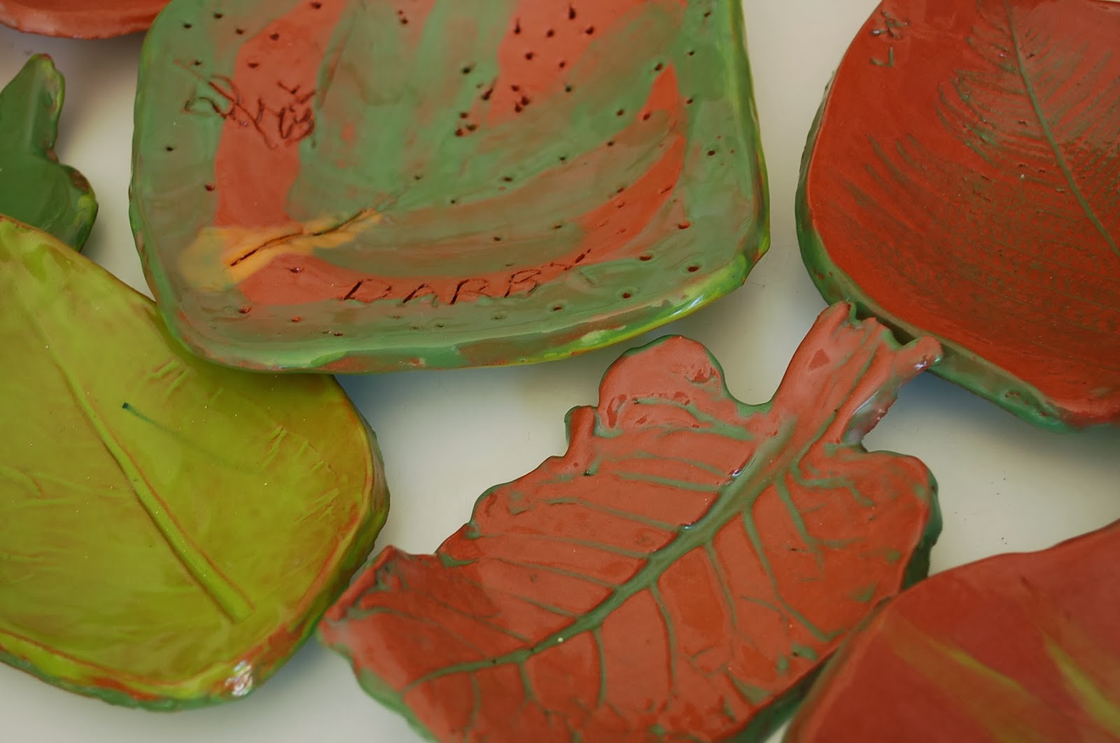 Sunnyside Art House: Ceramic Leaf Bowls