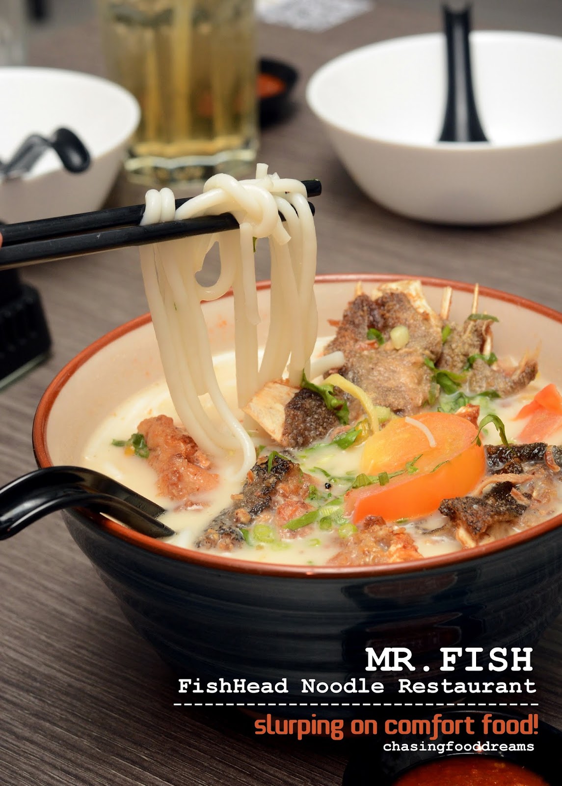 CHASING FOOD DREAMS: Mr. Fish Fishhead Noodle @ Damansara Kim