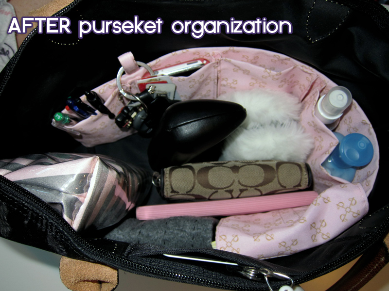 Be Linspired: Purse Organization (Purseket Review)