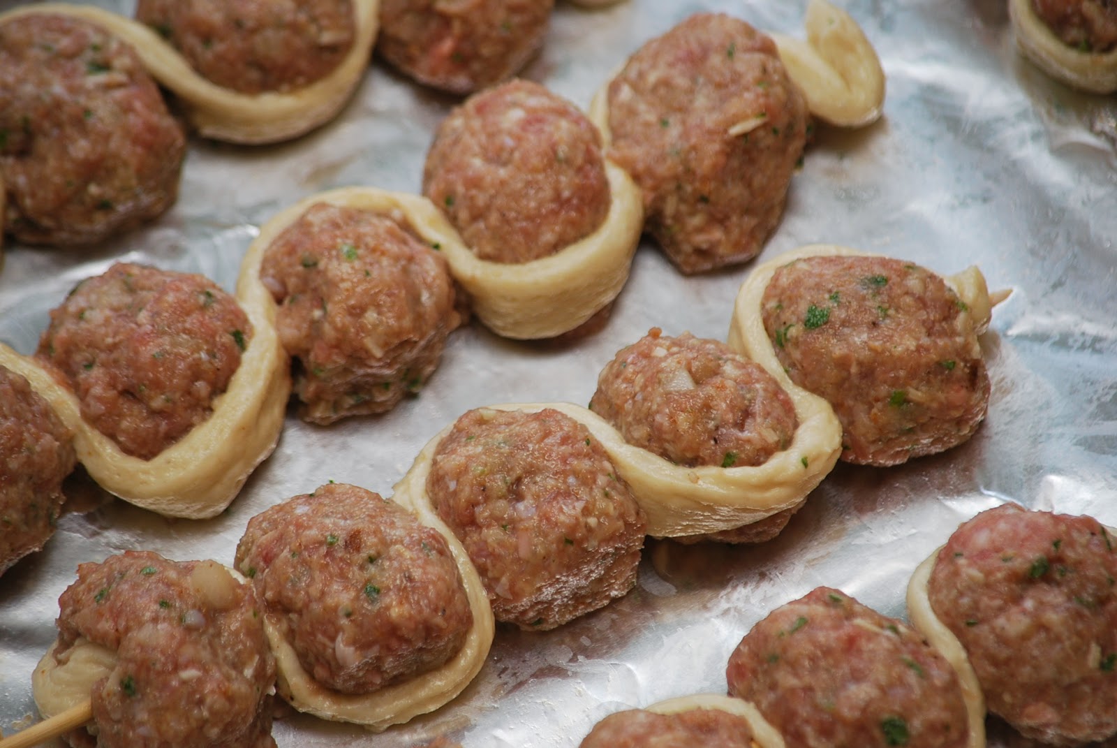 My story in recipes: Meatball Sub on a Stick