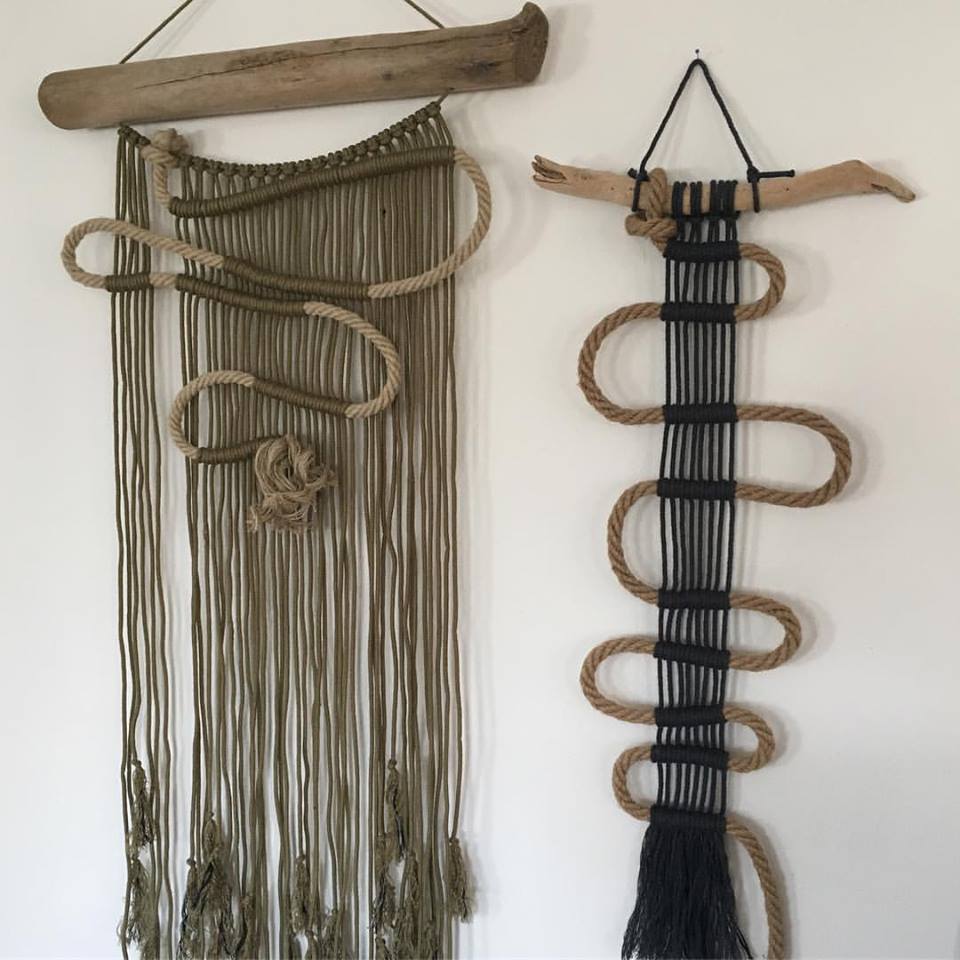 Unique handmade macrame' by Ita