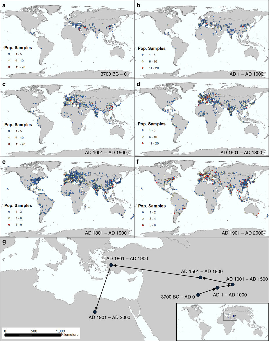 Urban Demographics: An open dataset with 6,000 years of global urbanization