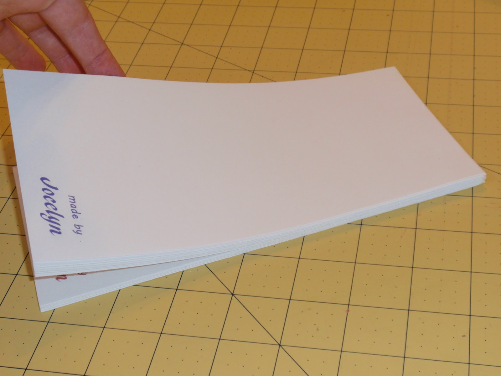 How To Make Personalized Note Pads at Jai Reading blog