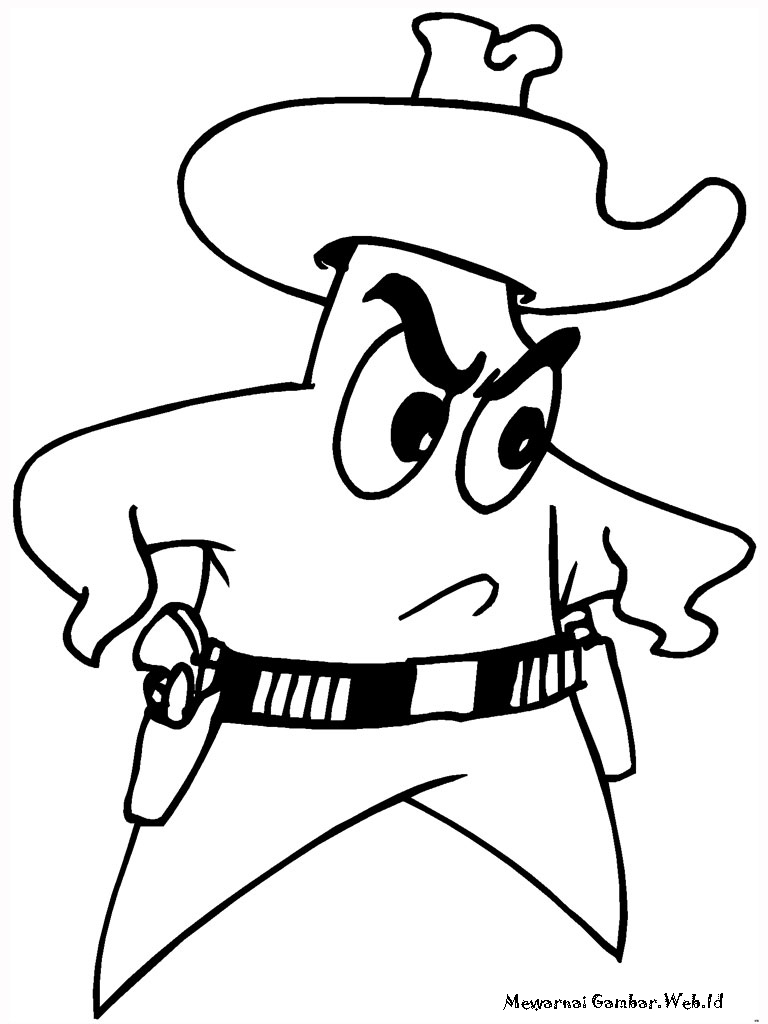 Berlatih mewarnai gambar : Gambar Bintang Untuk Mewarnai