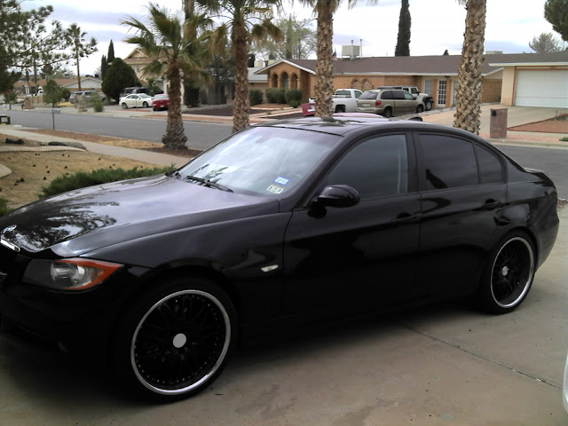 fender rolling in el paso tx: Clean and Mean BMW 338i